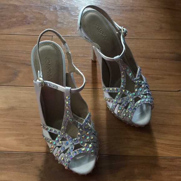 Joan & David | Shoes | Stunning New Joan David Rhinestone Platforms ...